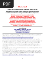 What Is Life - Schrodinger PDF | PDF