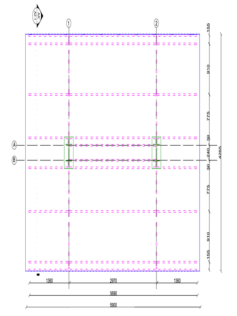 Ground Floor Plan Scale Up | PDF