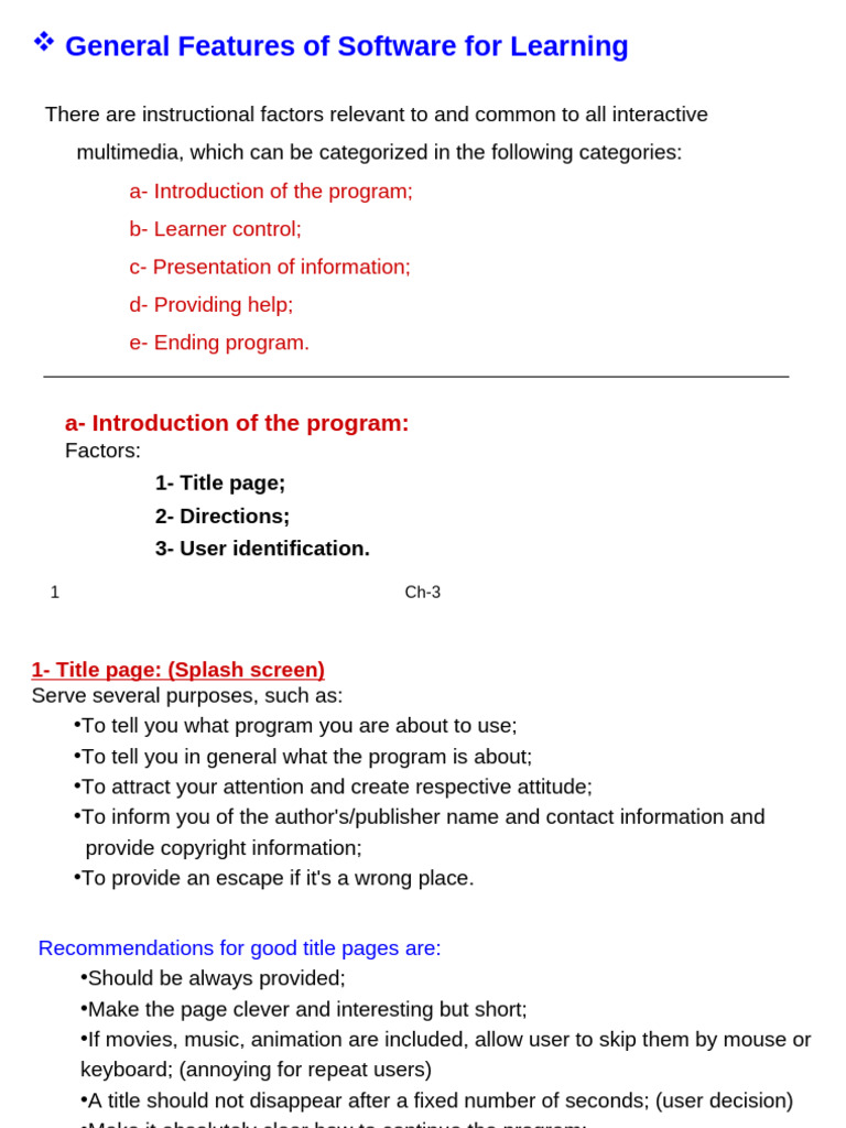 CAL_CH3 | PDF | Menu (Computing) | Hyperlink