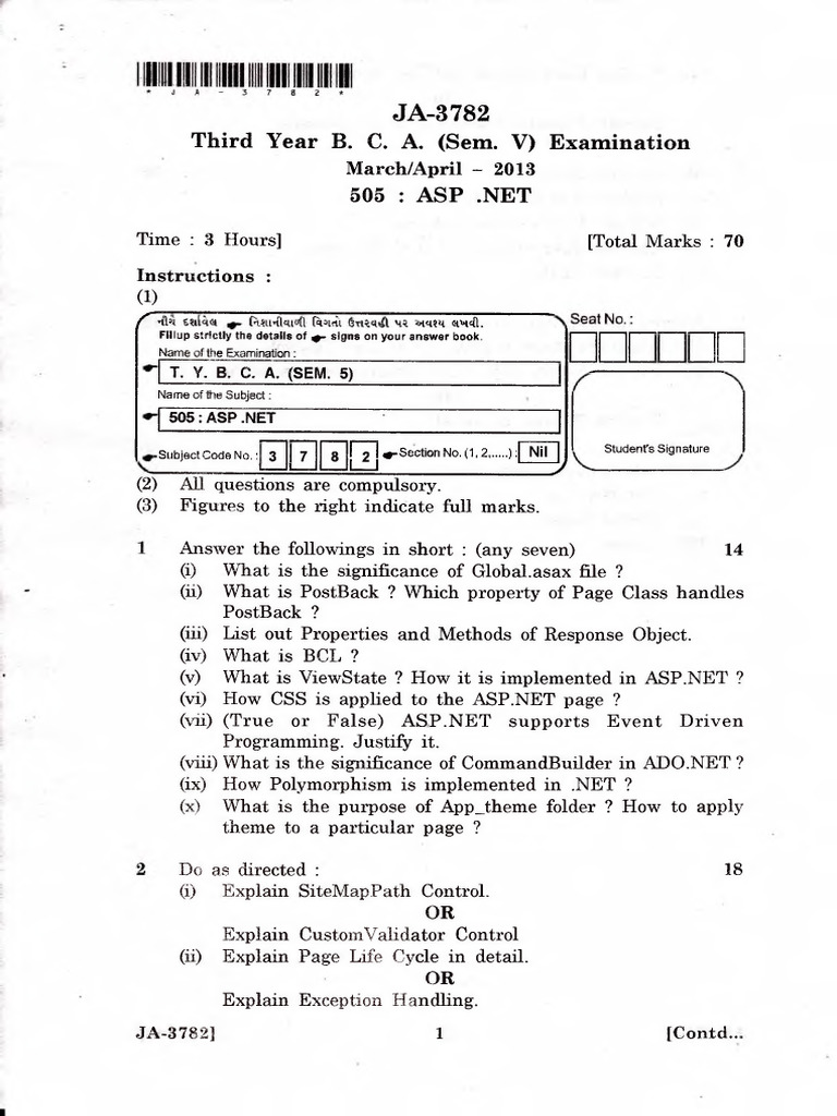 201304 EXTQP ASP.NET | PDF | Free Software | Web Application