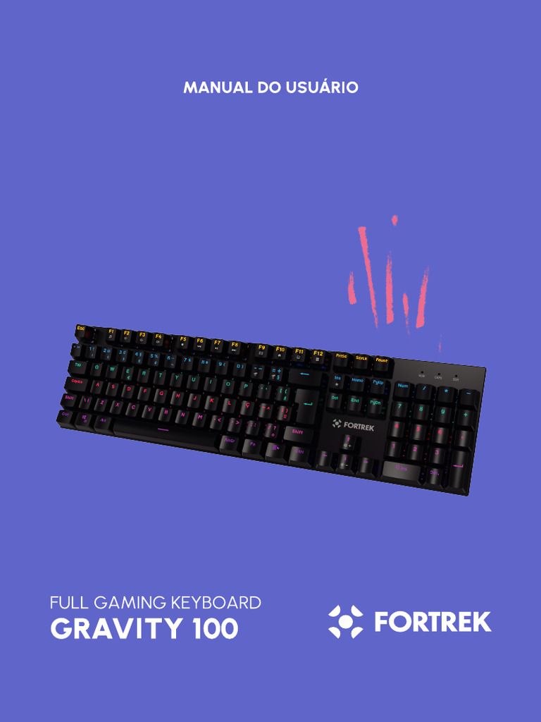 User Guider - Gravity 100 Keyboard - CURVES | PDF