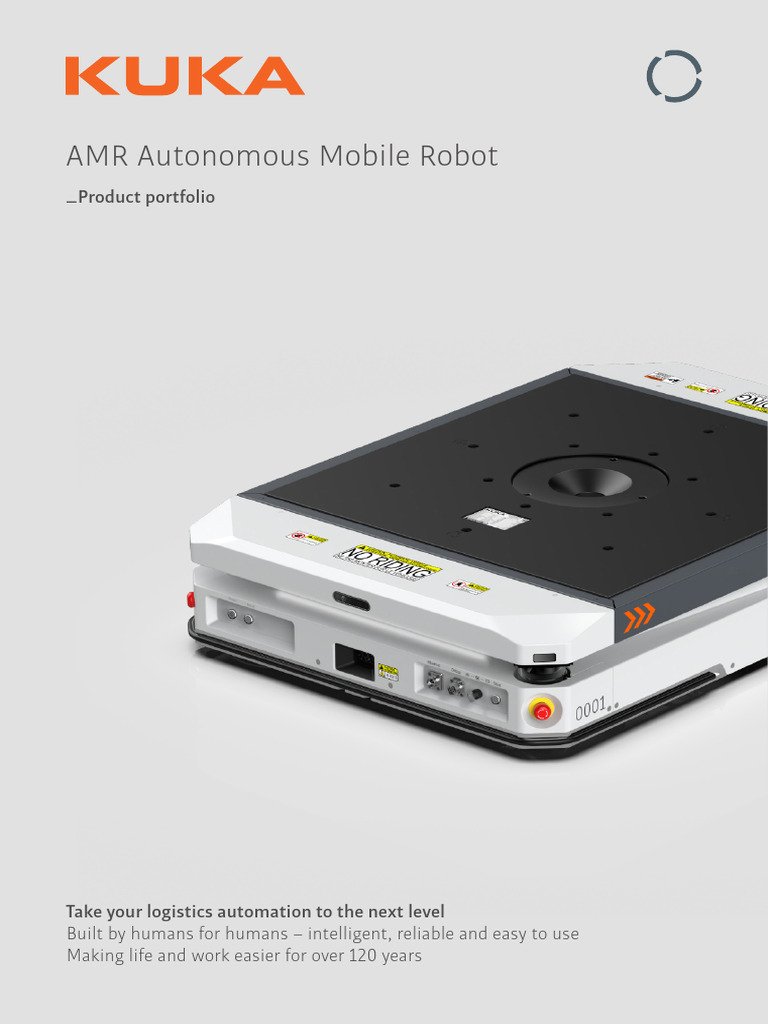 KUKA AMR Product Brochure | PDF | Logistics | Warehouse