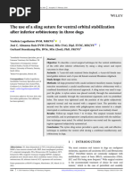 Ehmer Sling Application in Dogs | PDF | Hip | Skeletal System