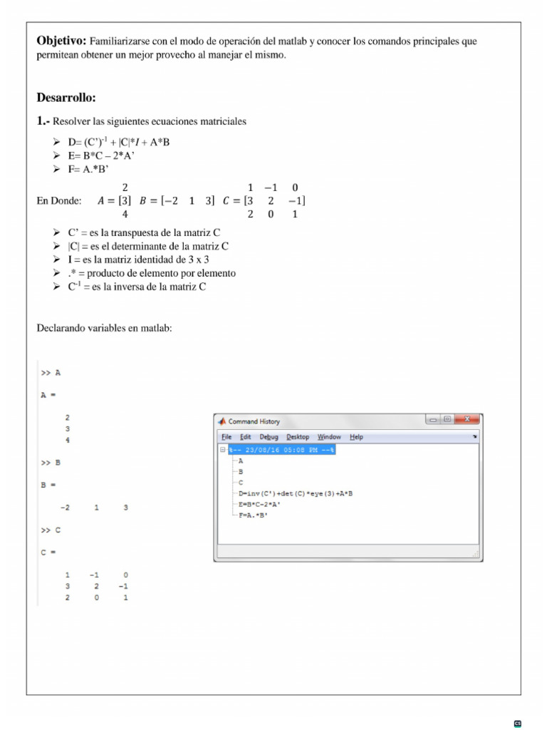 Practica - 1 Lab de Ing de Control | PDF