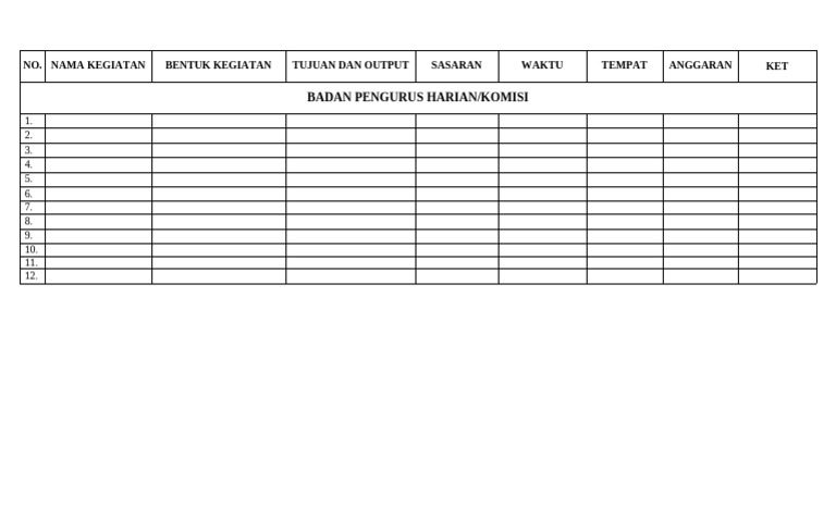 Format Proker SEMA 2023 | PDF