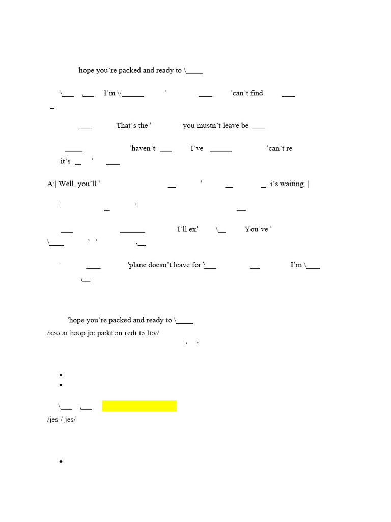 Dialogue%20%5EN8%20-%20KEY.pdf | PDF | Tone (Linguistics) | Phonetics