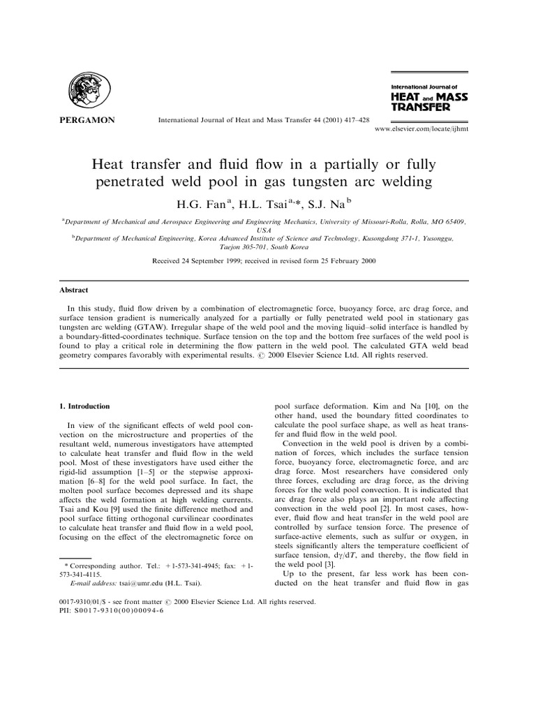 Fan-IJHMT-2001-75 Heat Transfer and Fluid Flow in A Partially or Fully ...