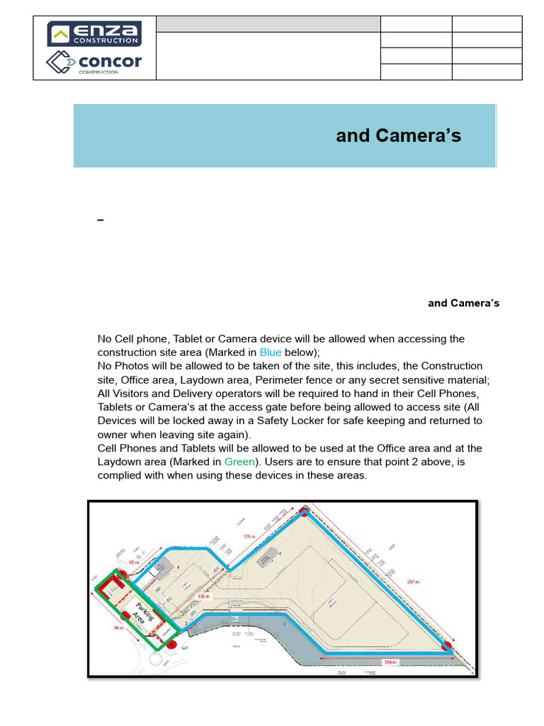 HSE Directive: Mobile Device Policy | PDF