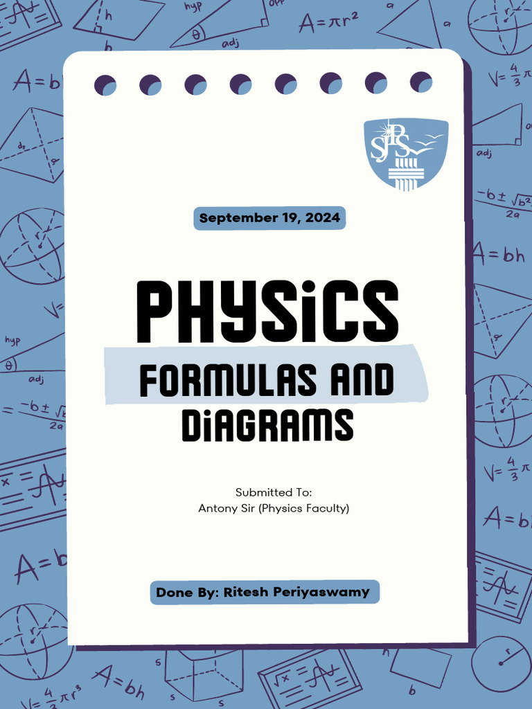Physics Formula | PDF