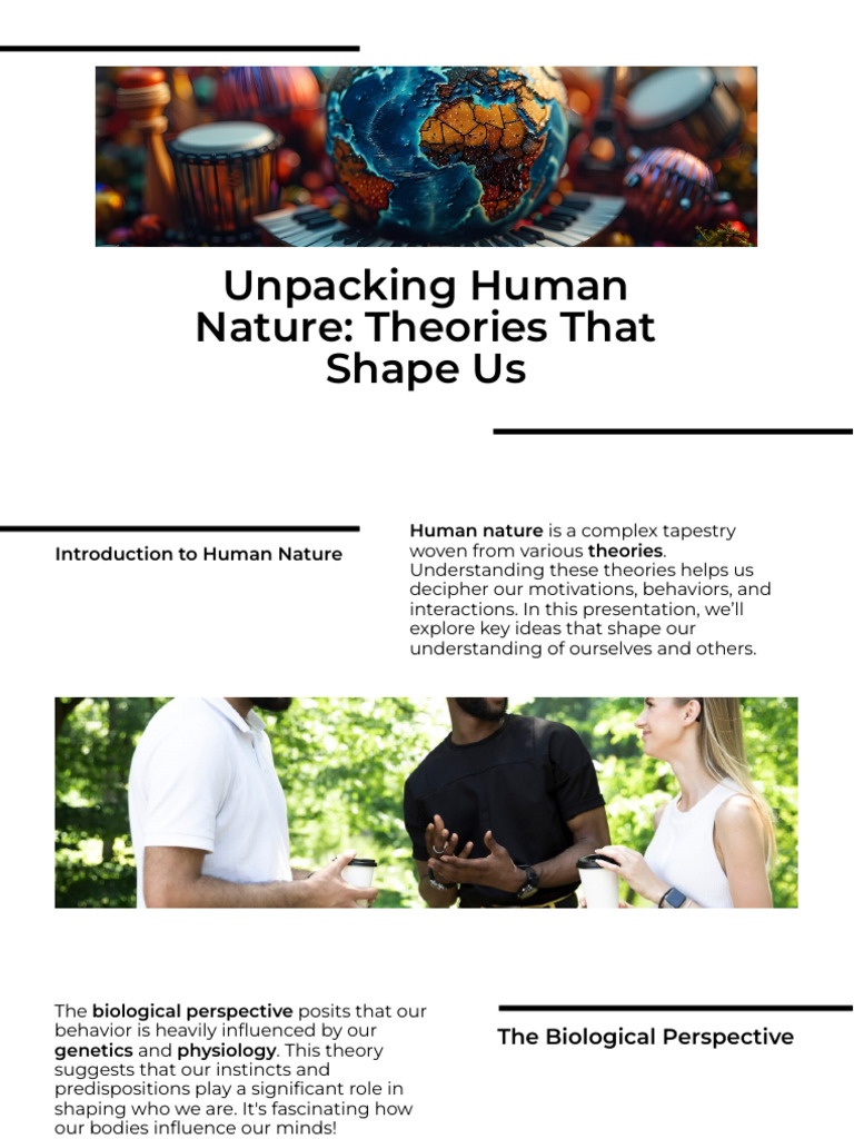 Wepik Unpacking Human Nature Theories That Shape Us 20241023160046XrTy | PDF