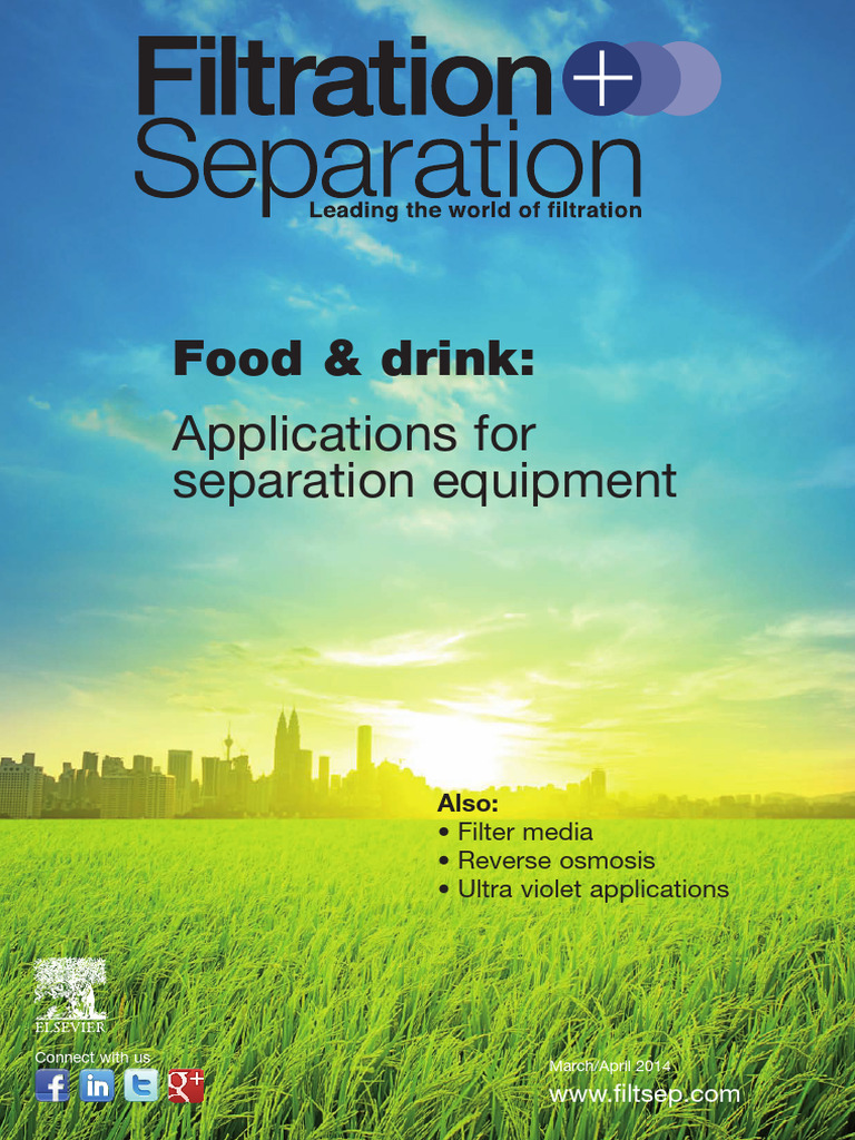 Filtration and Separation May April 2014 | PDF | Membrane | Filtration