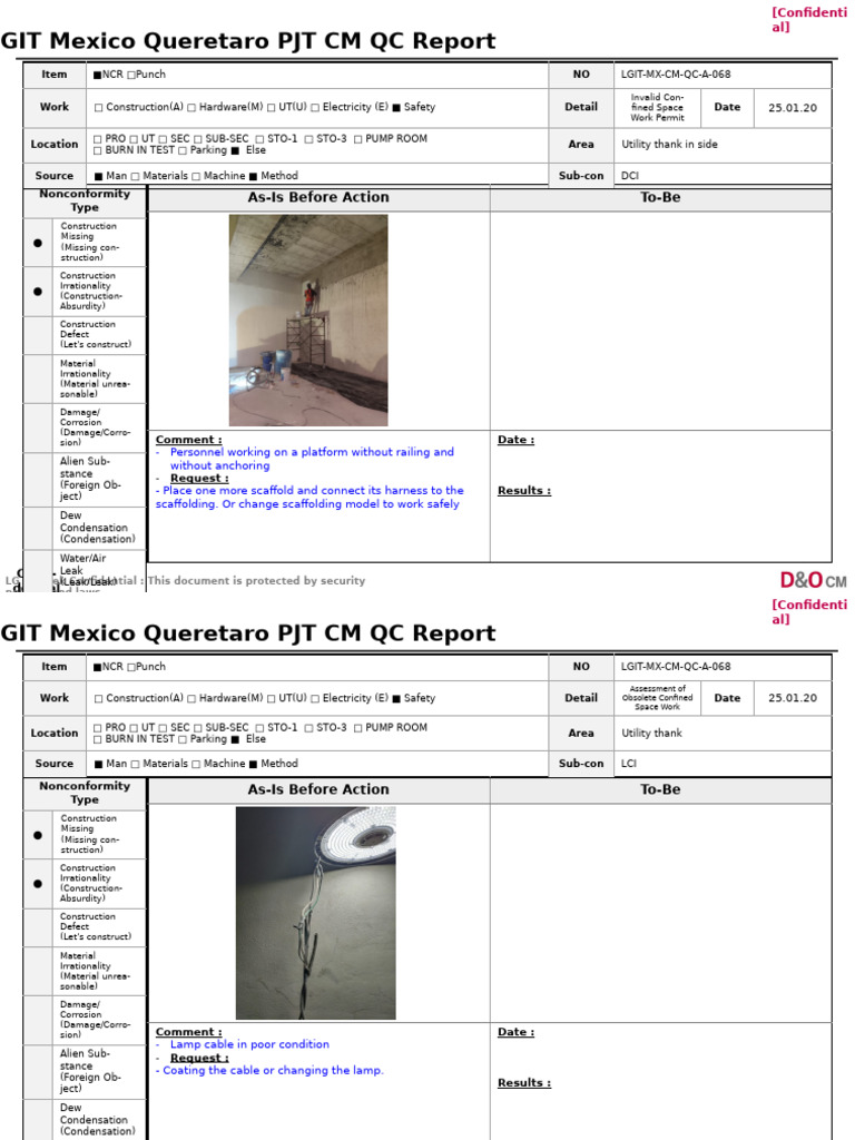(번역_en)250106 lgit-mx-cm-qc-a-068 JAN.22.2025 | PDF | Leak | Mechanical ...