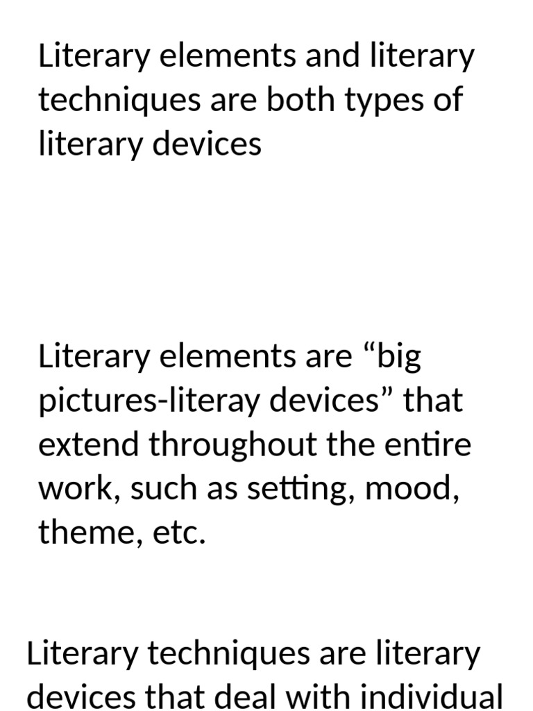 CW Lesson 4 Literary Devices New | PDF | Linguistics