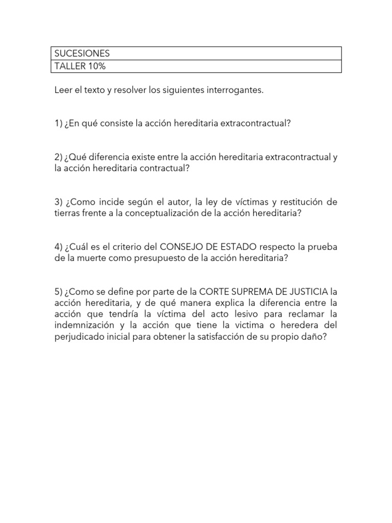 Taller Segundo Corte | PDF