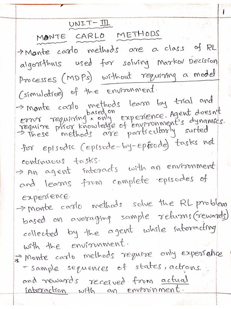 Rl Unit 3 Pdf
