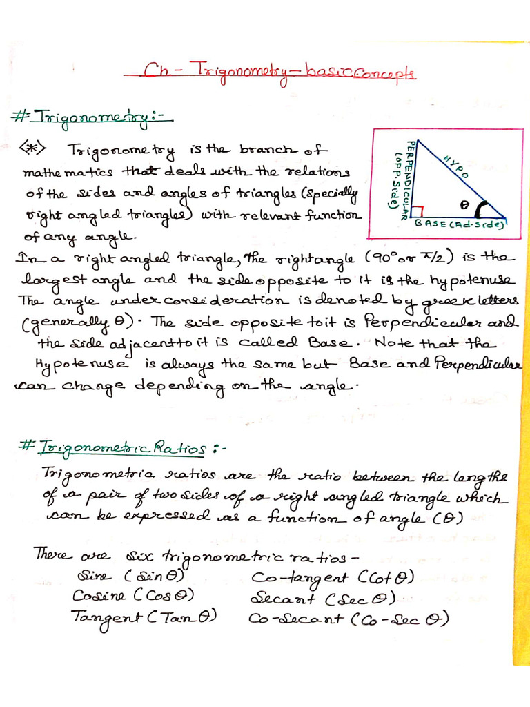 Trigonometry | PDF