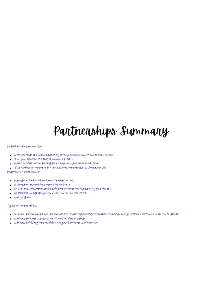 AG Represents Local Government With Partnerships Notes | PDF