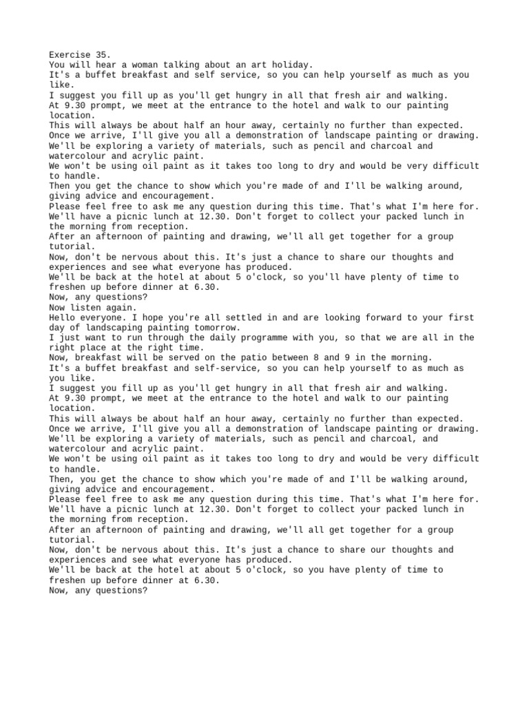 Exercise 35 (2) | PDF | Paintings