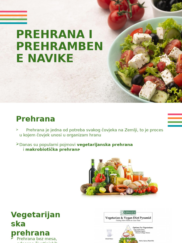 Prehrana I Prehrambene Navike | PDF