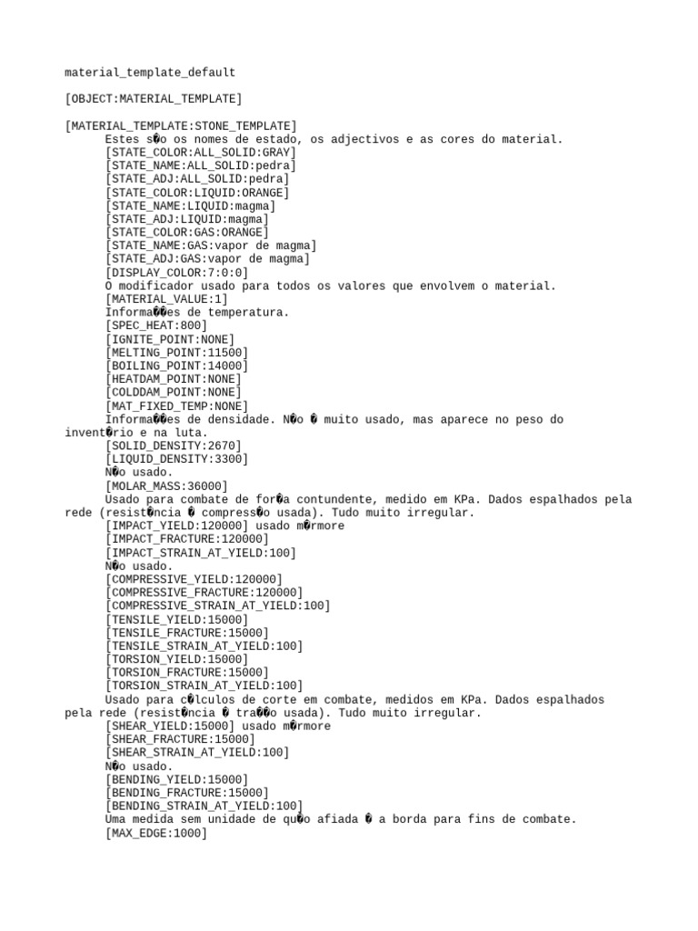 Material Template Default | PDF | Scientific Phenomena | Physical Phenomena