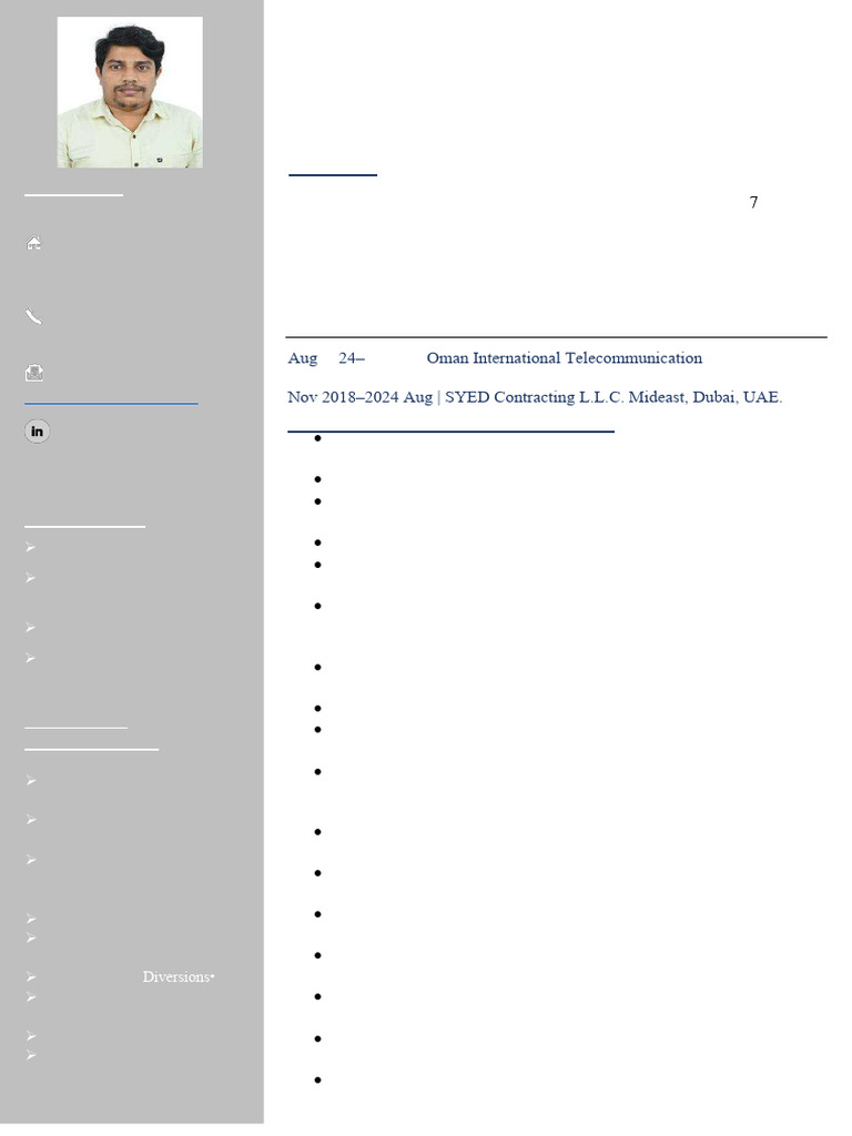 Project Engineer Profile | PDF