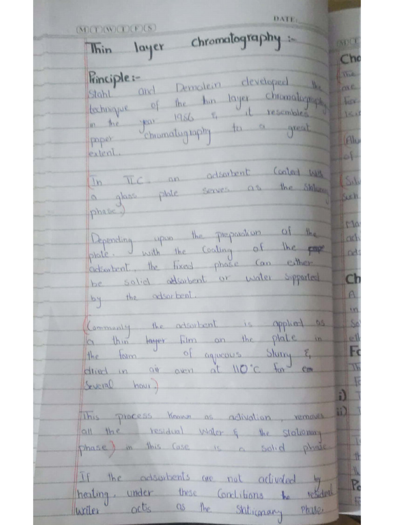 Colomn Chromatography Notes | PDF