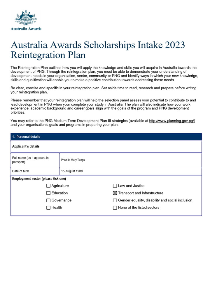 Reintergration Plan PT 2022 | PDF | Small And Medium Sized Enterprises ...