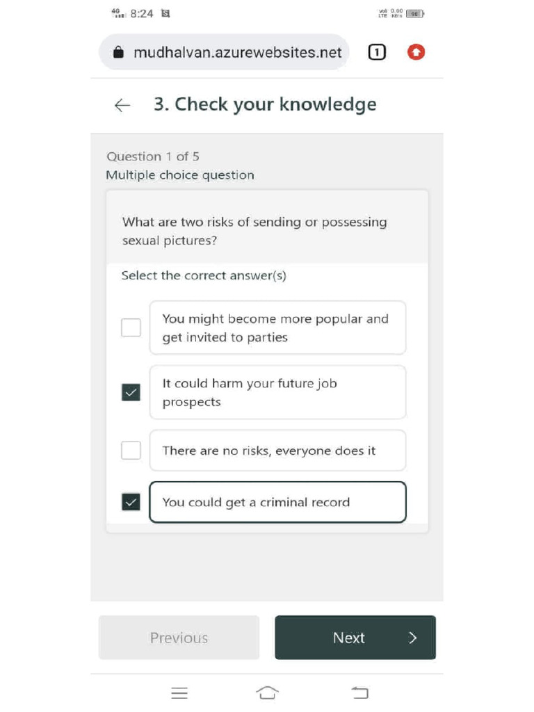 Digital Safety Essentials 3 Assessment Answers | PDF