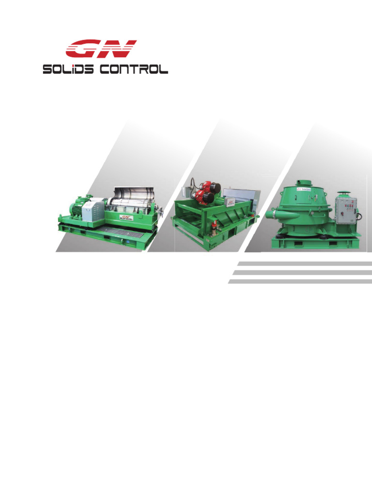 Solids Control Equipment System | PDF | Pump