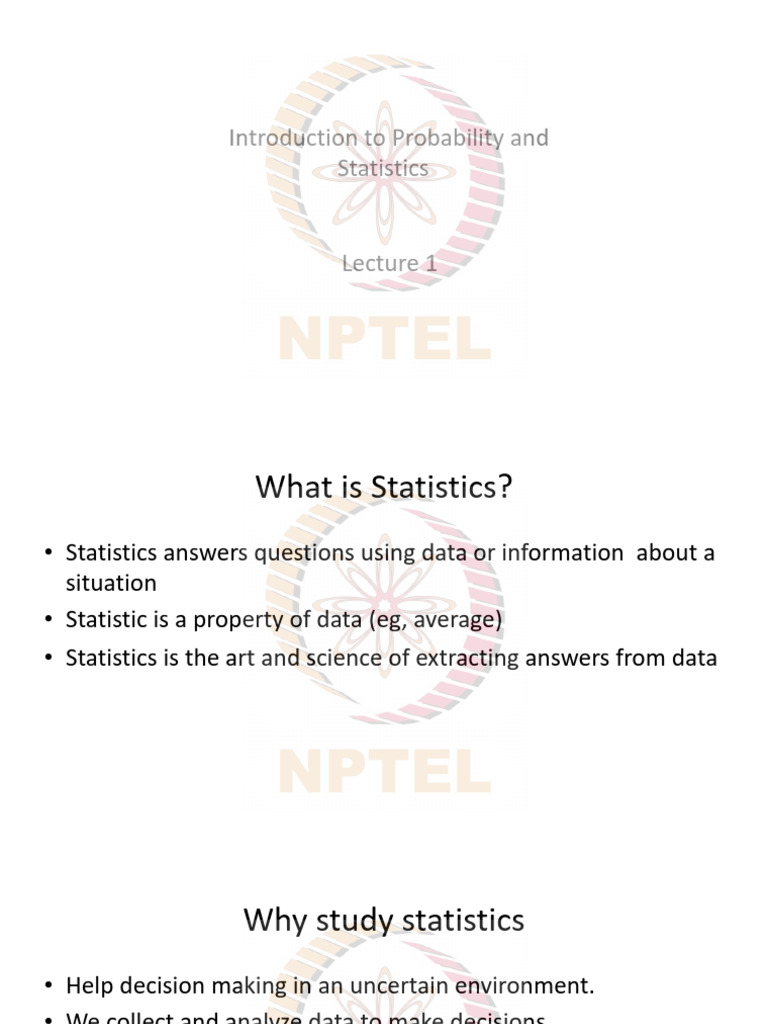 Chapter 1 | PDF | Statistics | Sampling (Statistics)