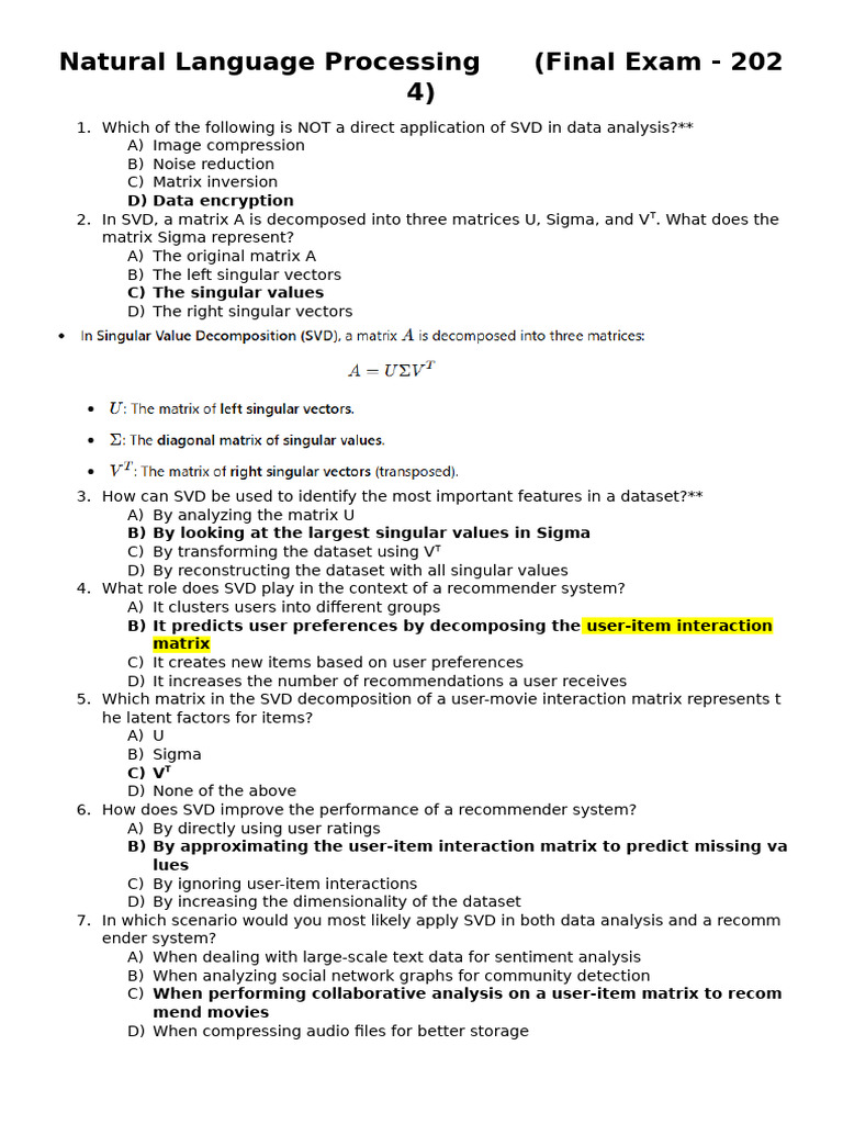 final mcqs | PDF | Learning | Machine Learning