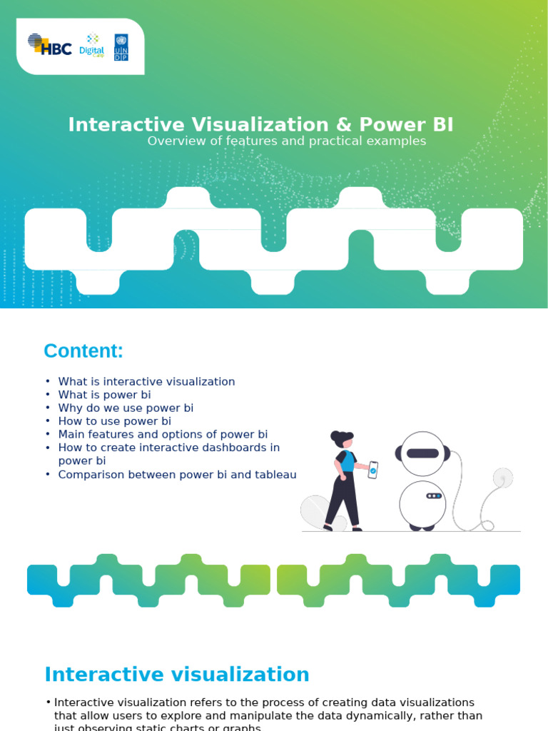 5,6. Interactive Visualizations and Power BI | PDF | Business Intelligence | Information Science