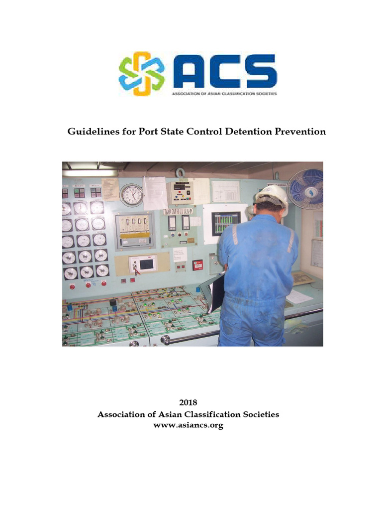 03 - ACS Guidelines For Port State Control Detention Prevention | PDF ...