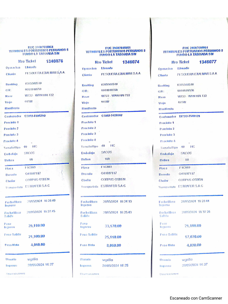 Tickets BK8510 | PDF