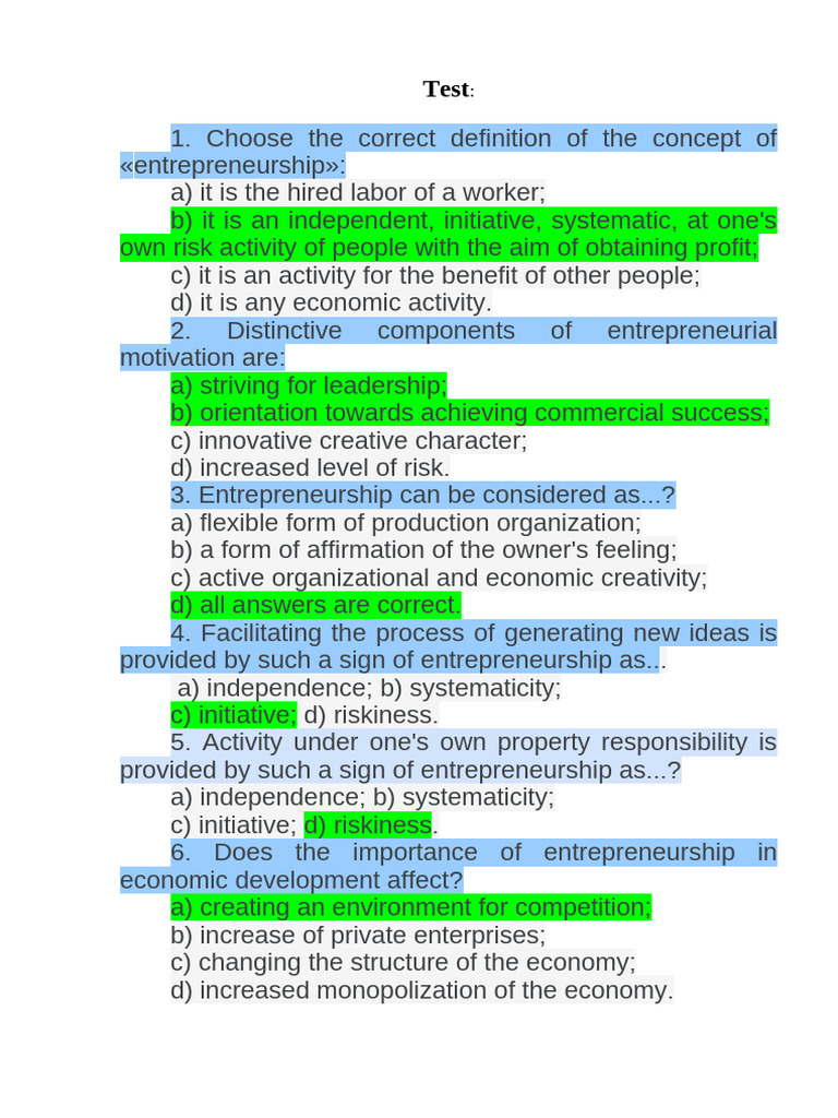 Understanding Entrepreneurship Concepts | PDF | Entrepreneurship ...