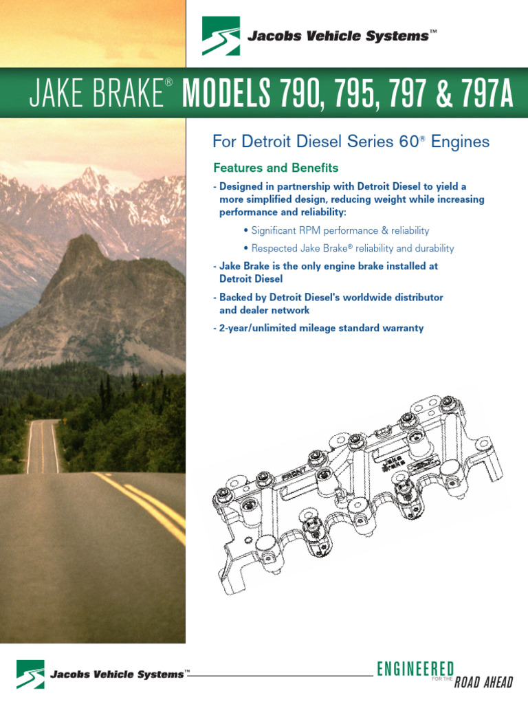 SpecSheet 790-795-797 30562 C | PDF | Diesel Engine | Engines