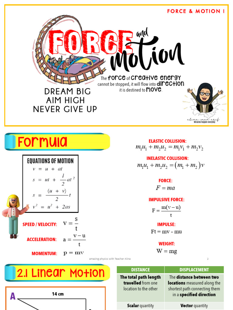 Understanding Force and Motion in Physics | PDF | Force | Momentum