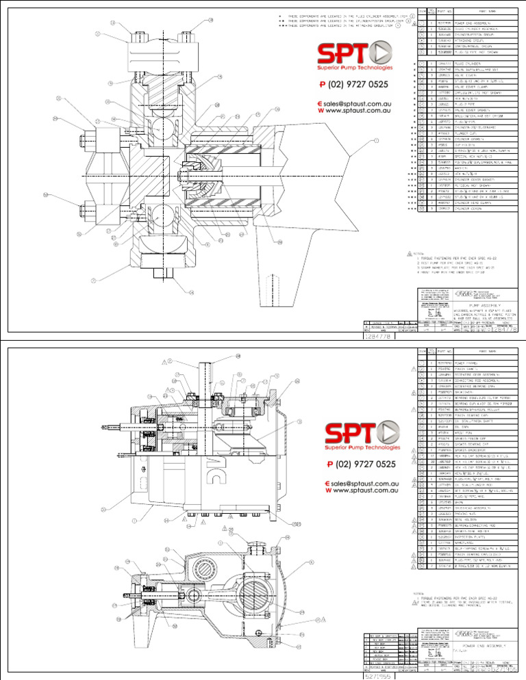 Bean Pump Breakdown Schematic | PDF