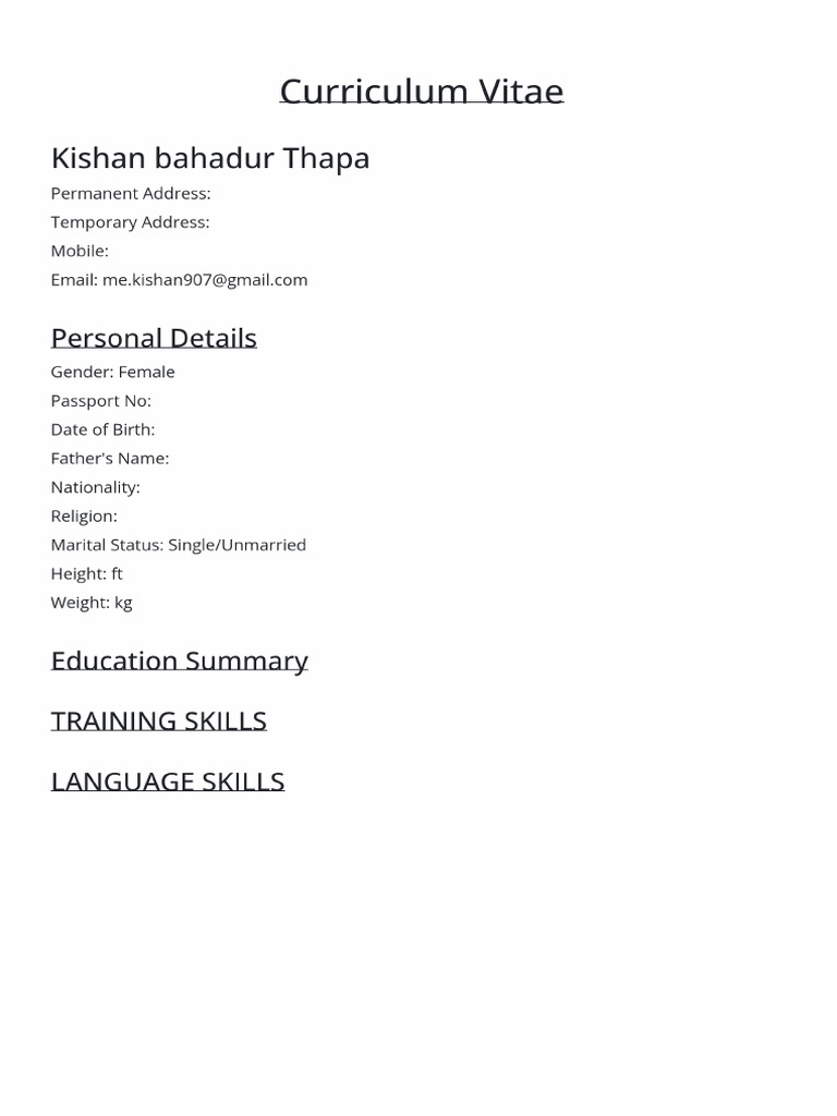 Kishan bahadur Thapa resume 2024-12-21 12_29_24 | PDF