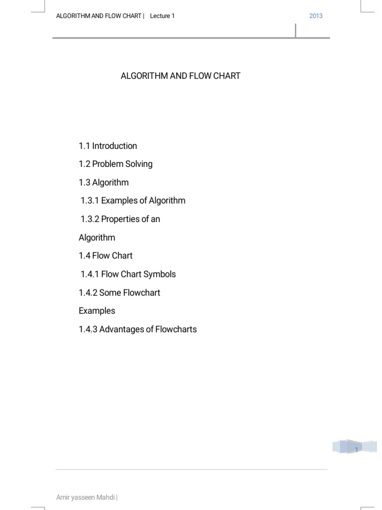 algorithm-and-flow-chart 2 | PDF | Control Flow | Algorithms