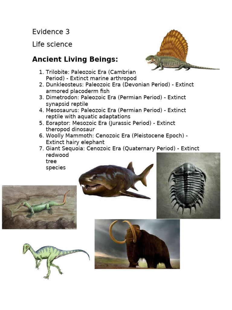 Evidence 3 | PDF | Conservation Biology | Extinction