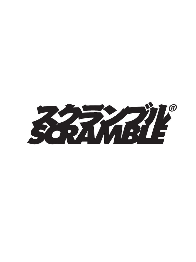 Scramble Slanted Logo | PDF