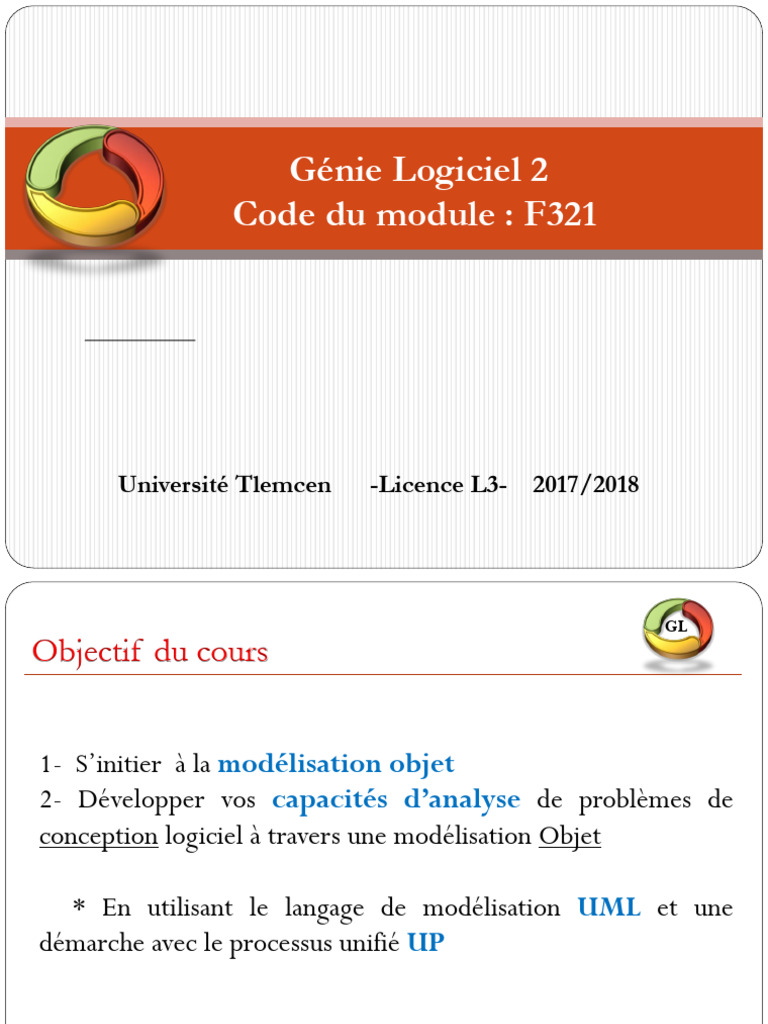 Cours de Modélisation UML en Génie Logiciel | PDF | Langage de ...