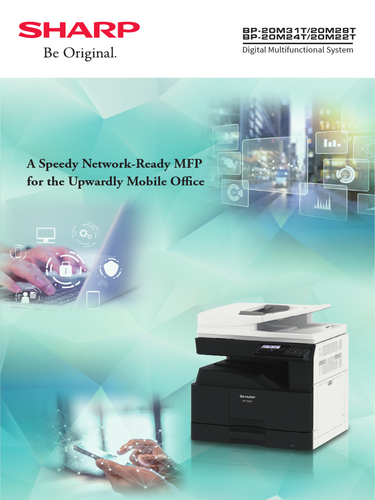 Sharp BP-20M24/20M31 MFP Overview | PDF | Computing | Software