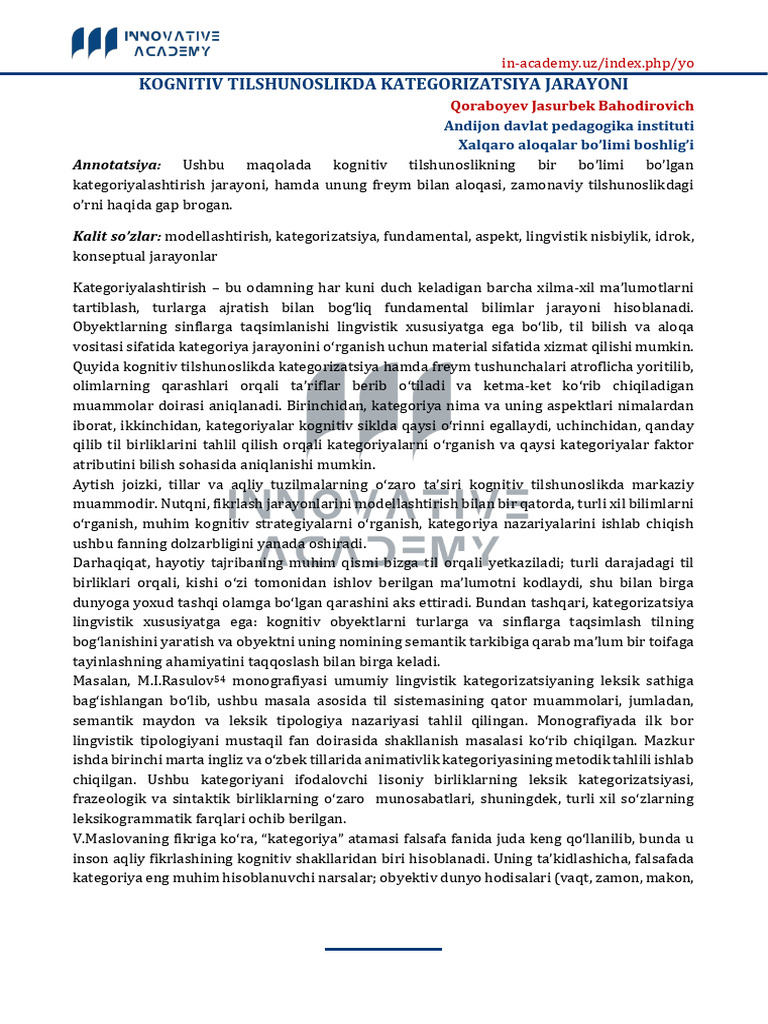 Yosh Olimlar 0102 | PDF