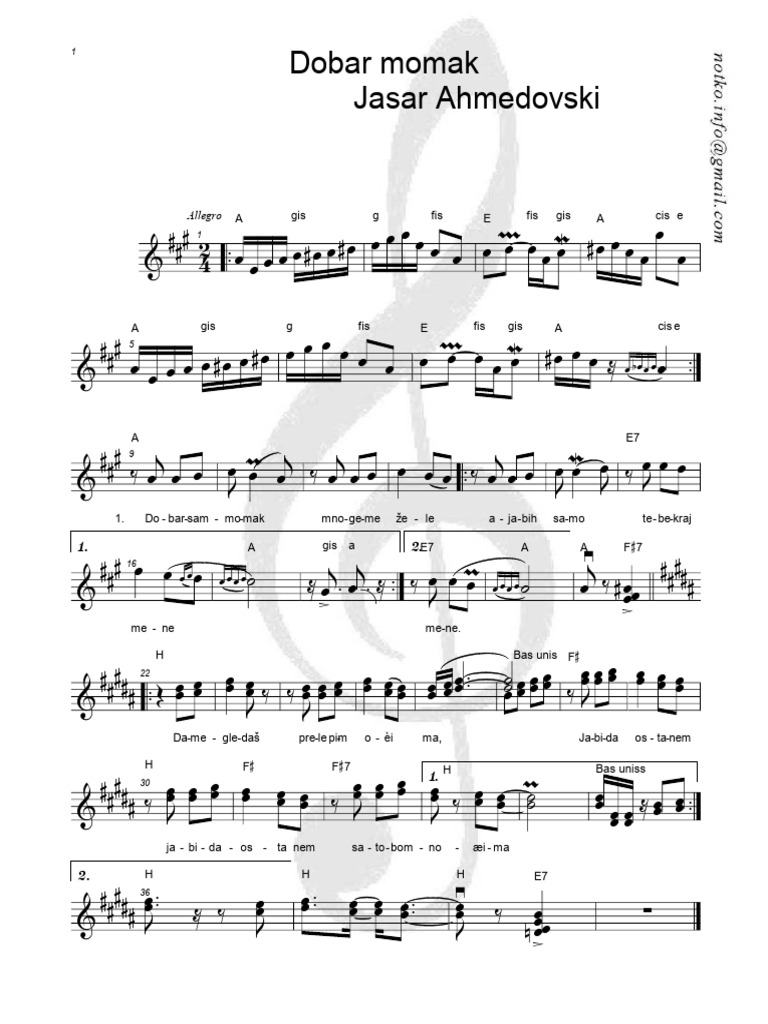 Dobar Momak J.Ahmedovski | PDF