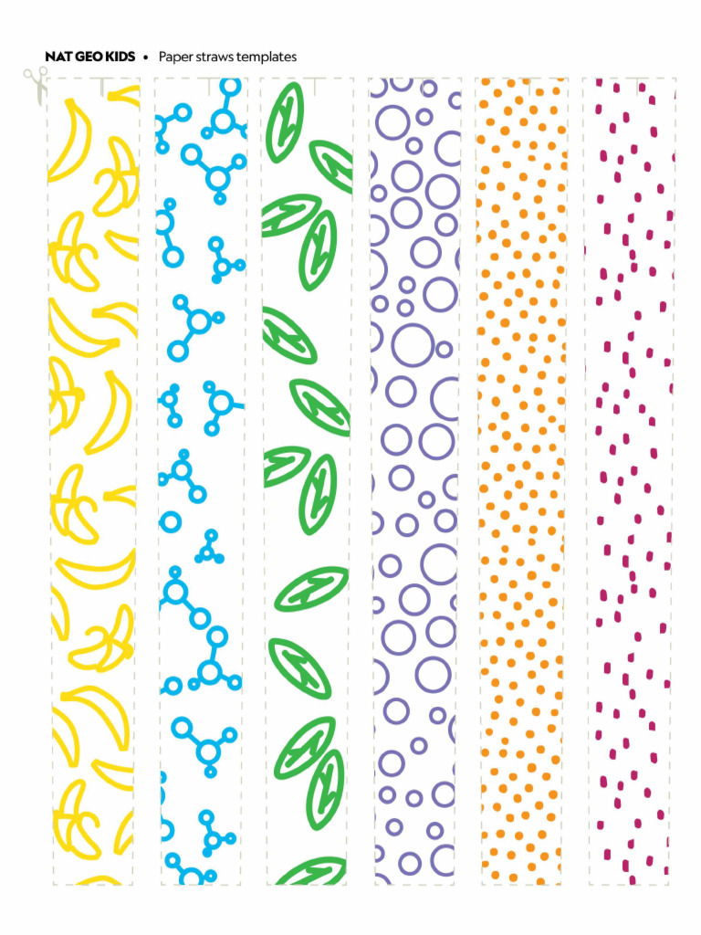 Nat-Geo-Kids-Paper-Straw-Patterns | PDF