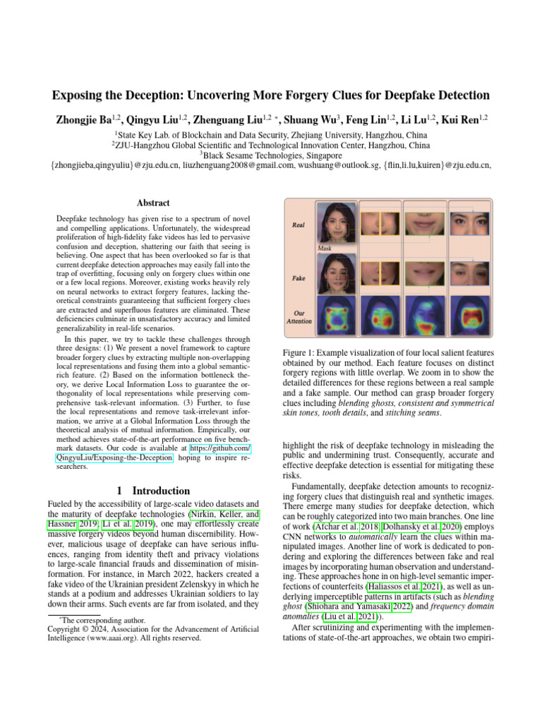Exposing The Deception Deepfake Detection | PDF | Information | Deep ...