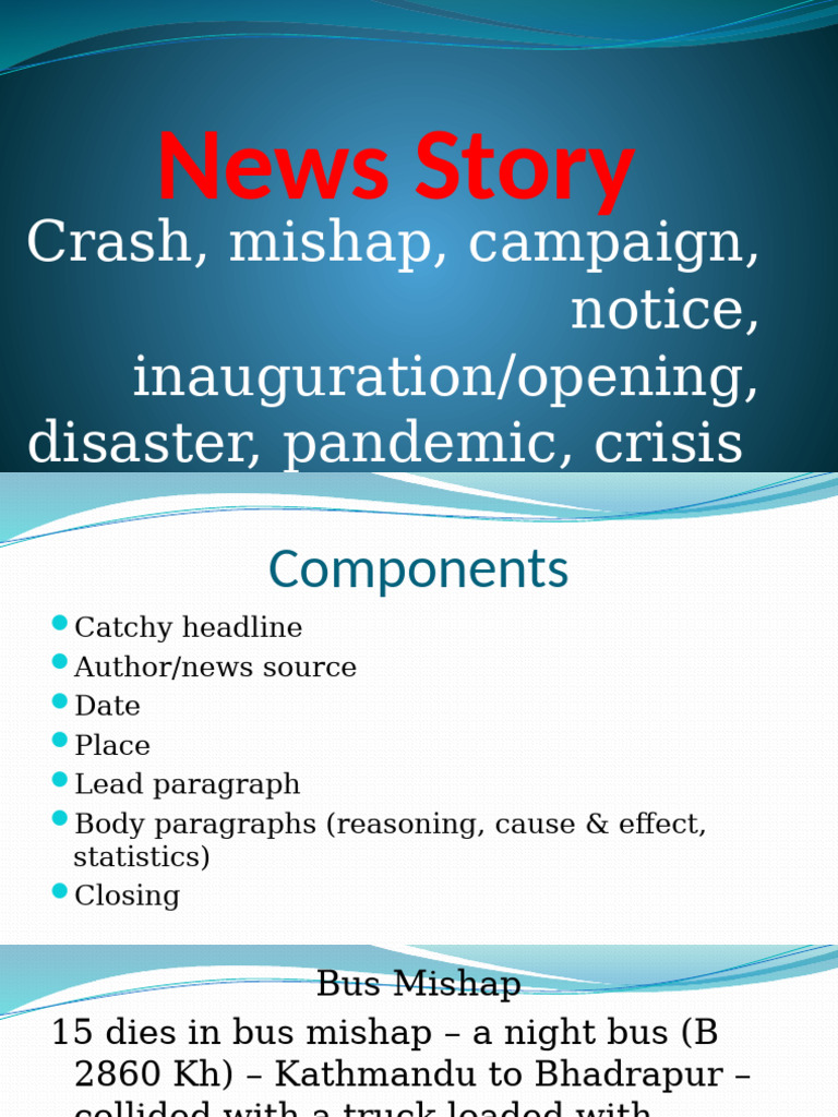 Class 10 News Story 0207 | PDF | Man Made Disasters