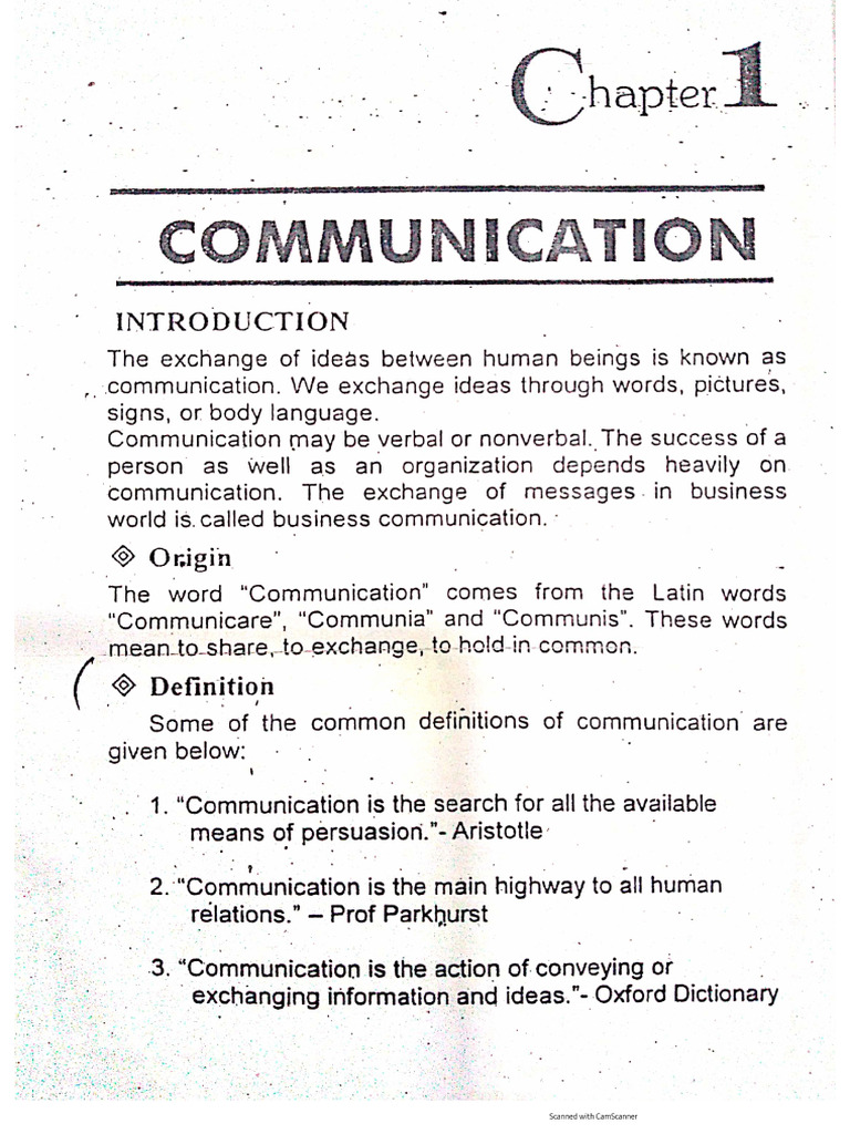 Communication | PDF